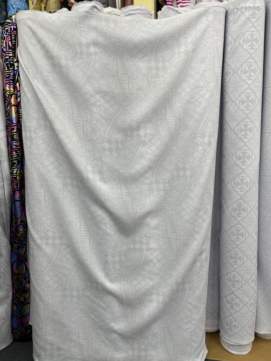 White islander print – Polynesian Textiles